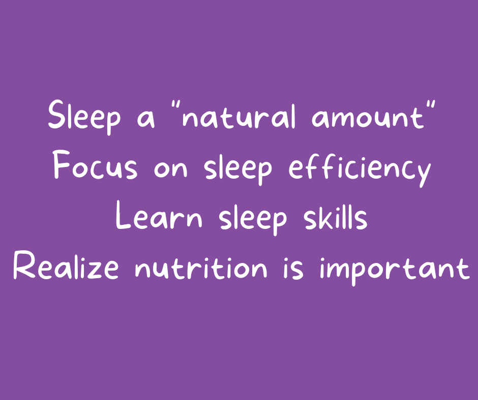 Sleep Less At Night and Stay Healthy - The Dream Recovery System